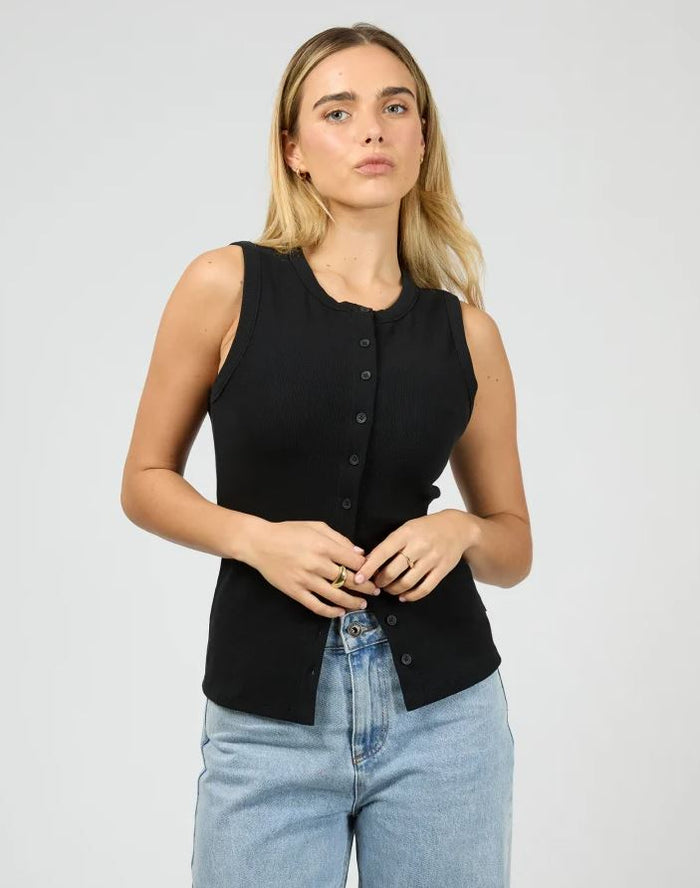 Button Up Tank by Silent Theory – Terracotta Store
