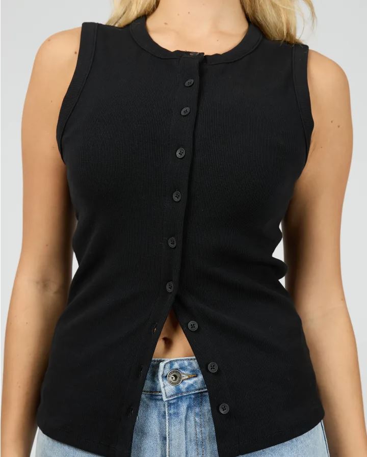 Button Up Tank by Silent Theory – Terracotta Store